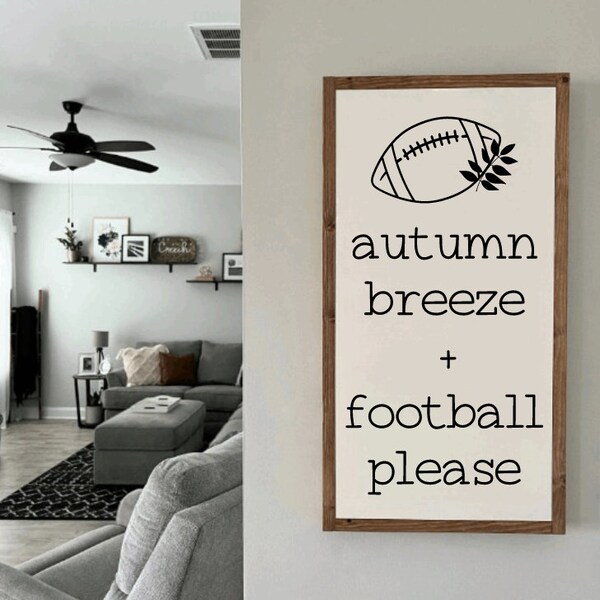 Autumn Leaves and Football Please - Etsy