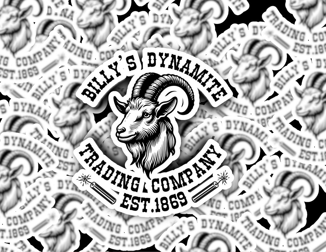 Billy the Goat Frontierland Big Thunder Mountain Sticker Funny ...