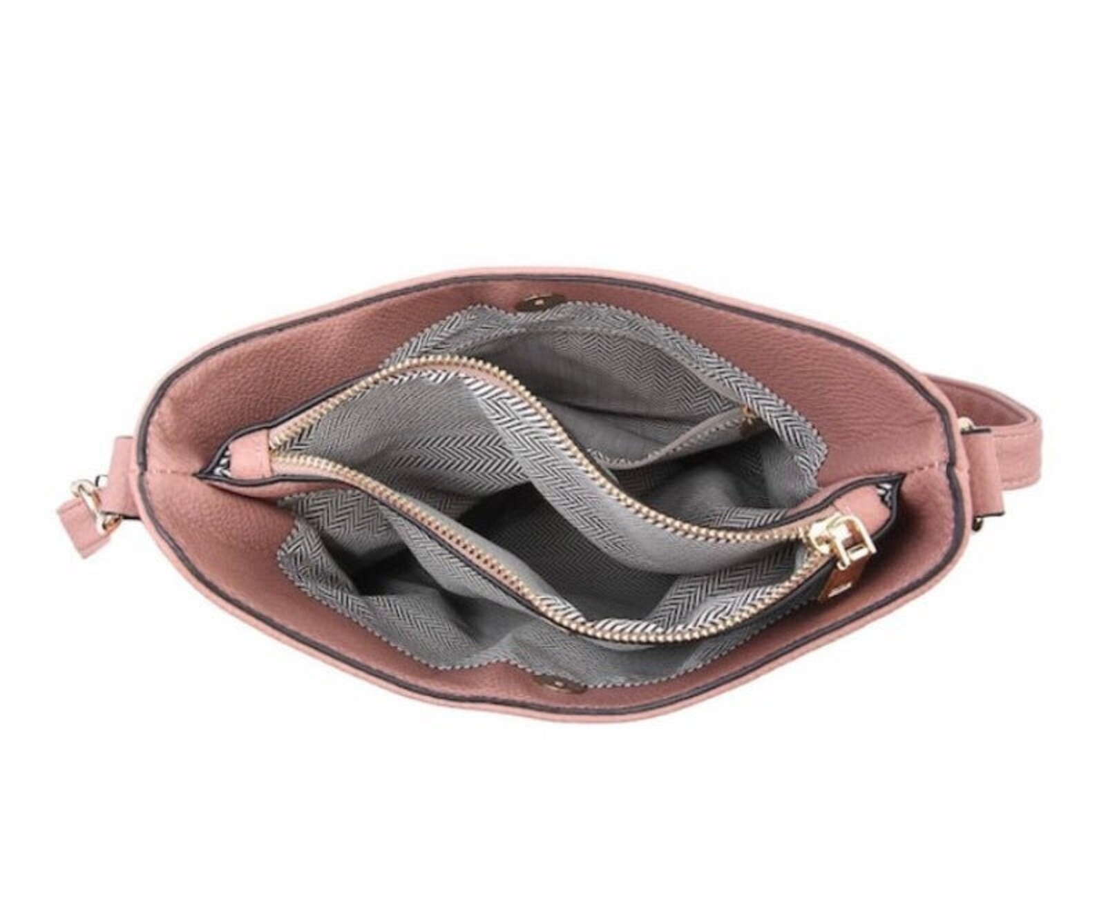 Monogrammed Crossbody Bag, Personalized Three Compartment Handbag ...