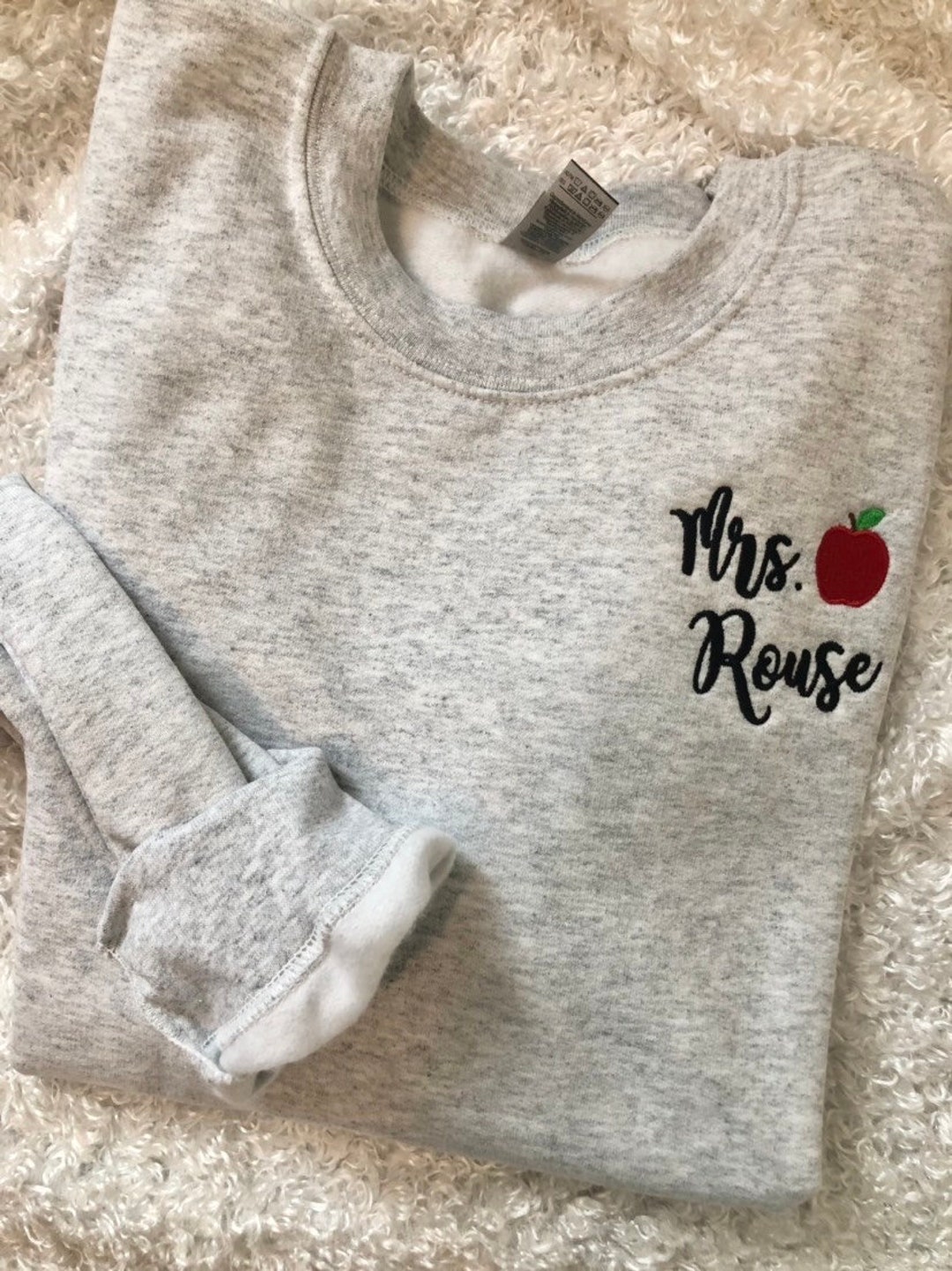 Personalized Teacher Sweatshirt Personalized Teacher Crewneck