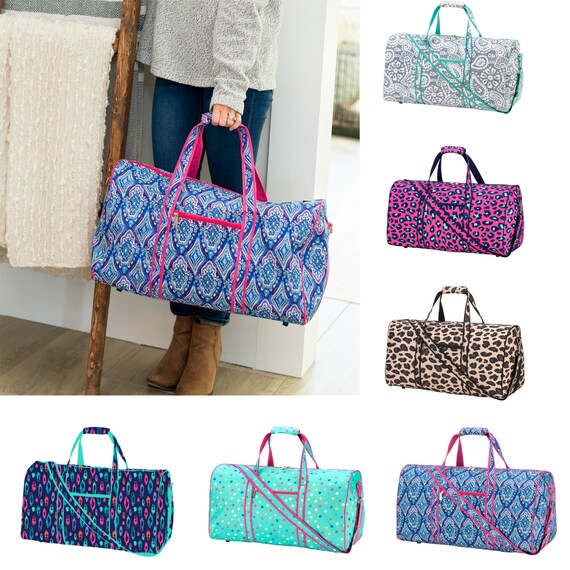 Monogrammed Girls Duffel Bag Personalized Girls Duffel Bag | Etsy