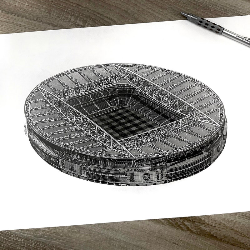 Emirates Stadium - Etsy