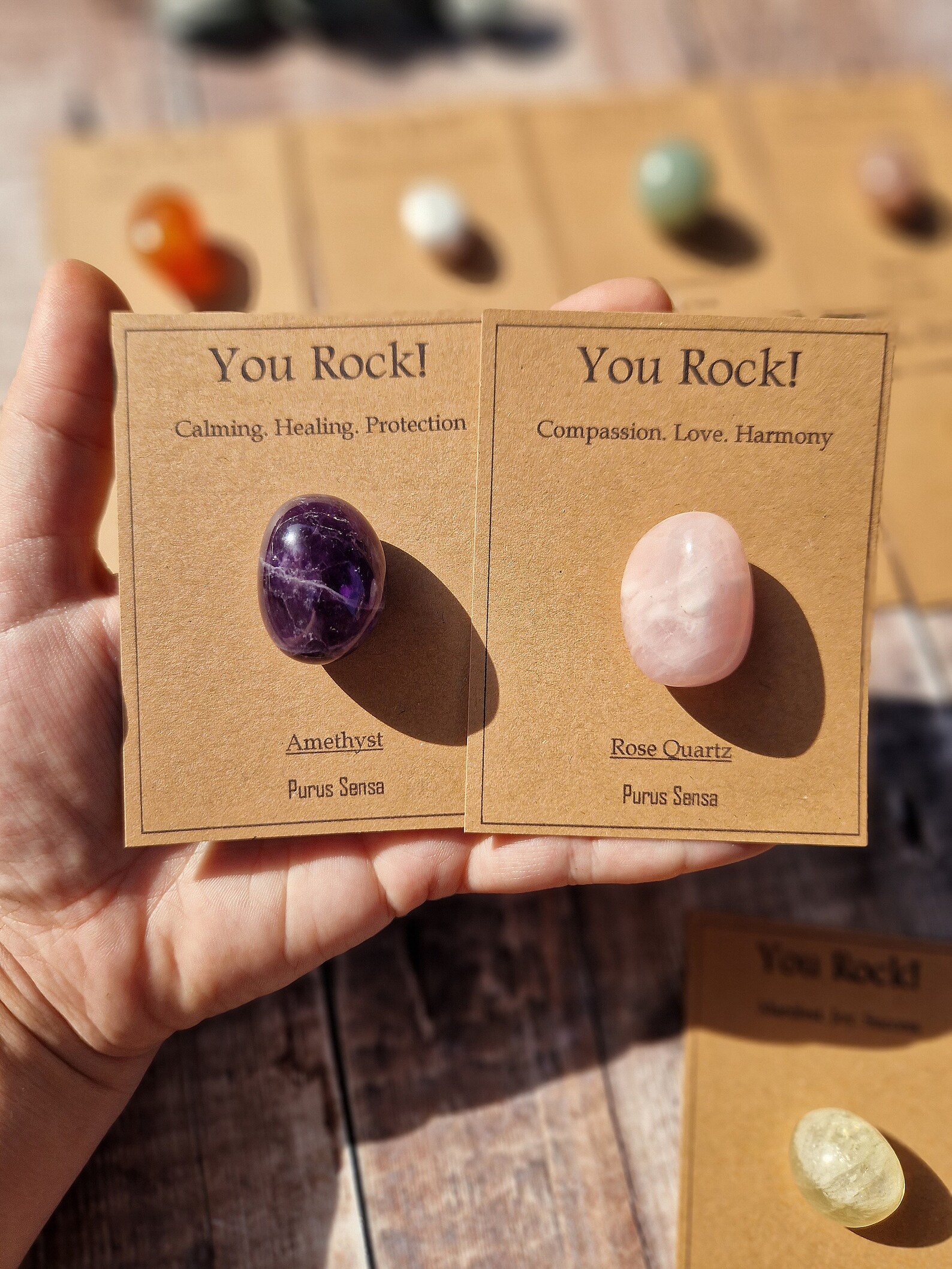 Crystal Pocket Hug. Pocket Crystal. Crystal Gift. Small Meaningful Gift ...