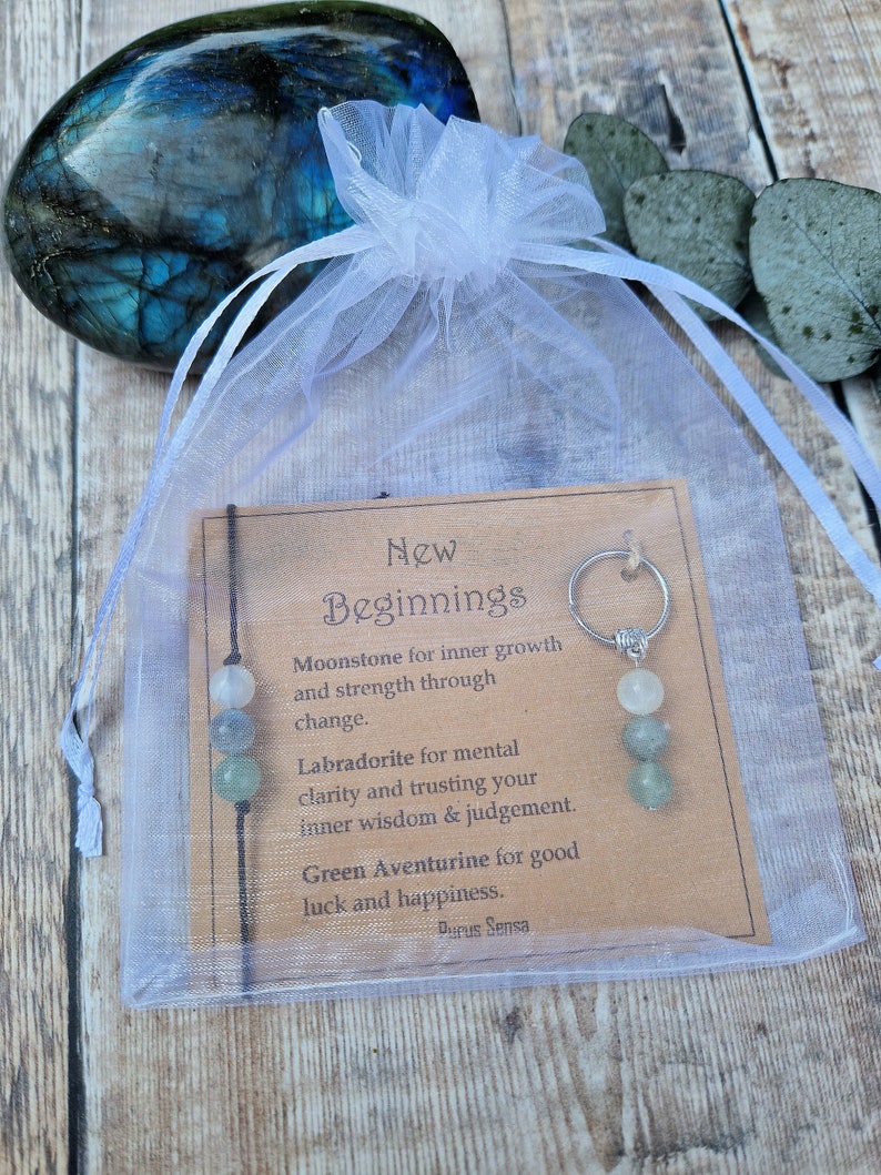 NEW BEGINNINGS. Crystal Bracelet and Keyring Set for New Beginnings ...