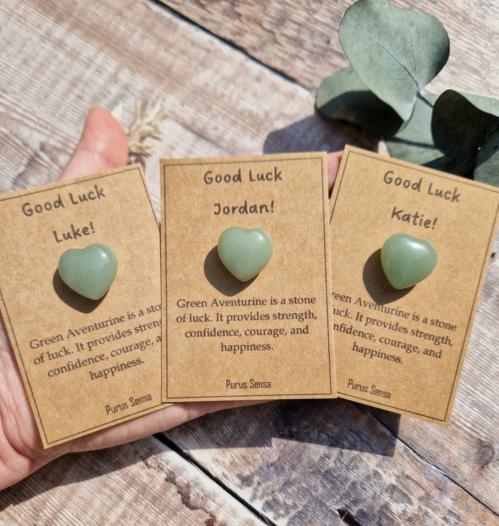 Personalised Good Luck Crystal Gift. Crystal Gift for Good Luck. Keep ...