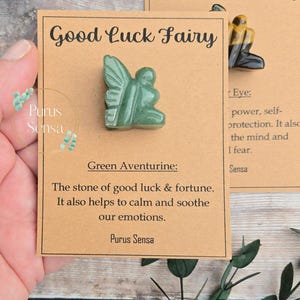 Good Luck Fairy. Protection Fairy . Crystal for Good Luck. Crystal for ...