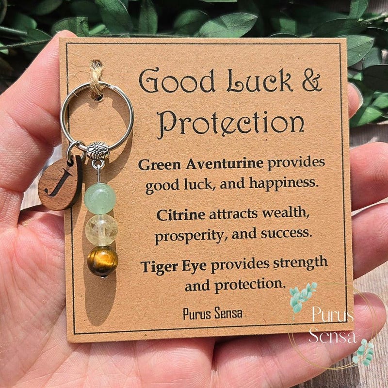 Lucky Gems Key Chain - Etsy UK