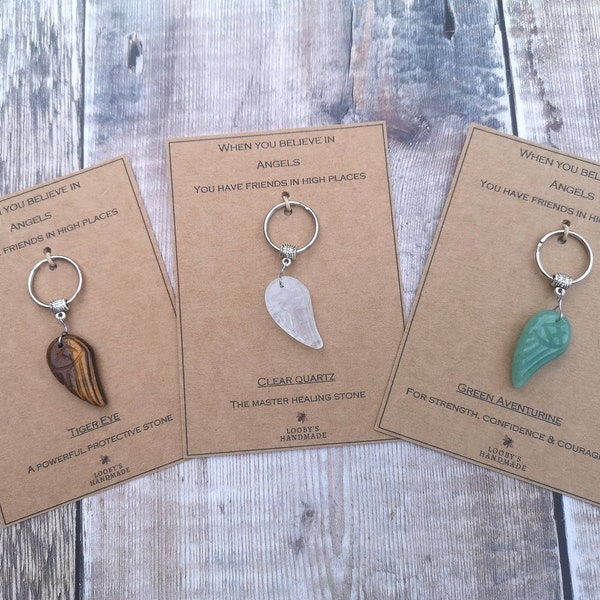 Angel Keyring - Etsy