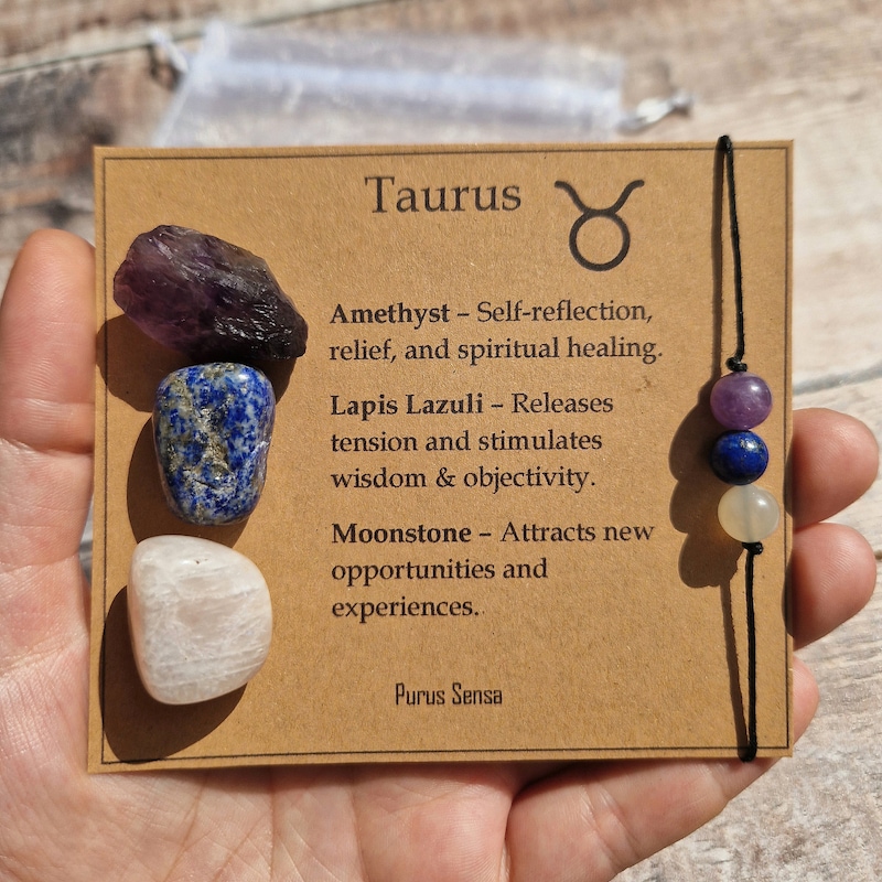 Taurus Crystals - Etsy