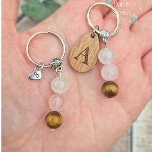 Strong Woman Crystal Keyring. Friendship Crystal Gift. Personalised ...