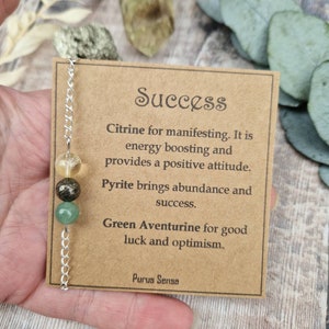 Crystal Bracelet for Success.success Crystal Bracelet. Success ...