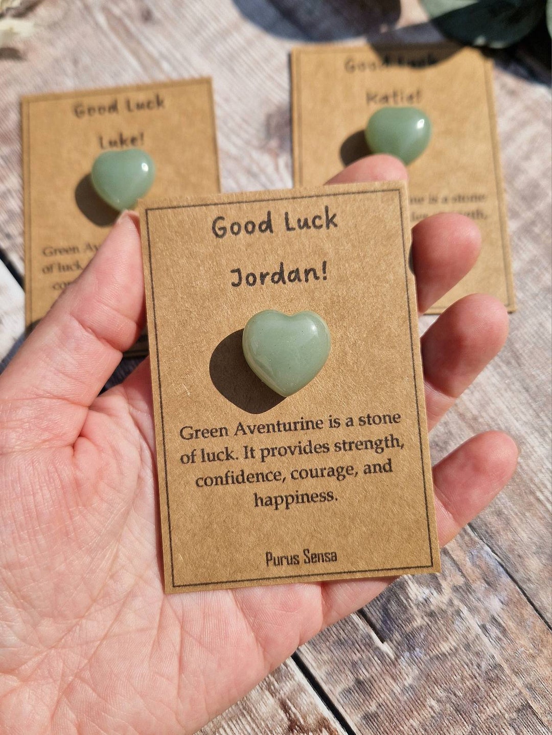 Personalised Good Luck Crystal Gift. Crystal Gift for Good Luck. Keep ...