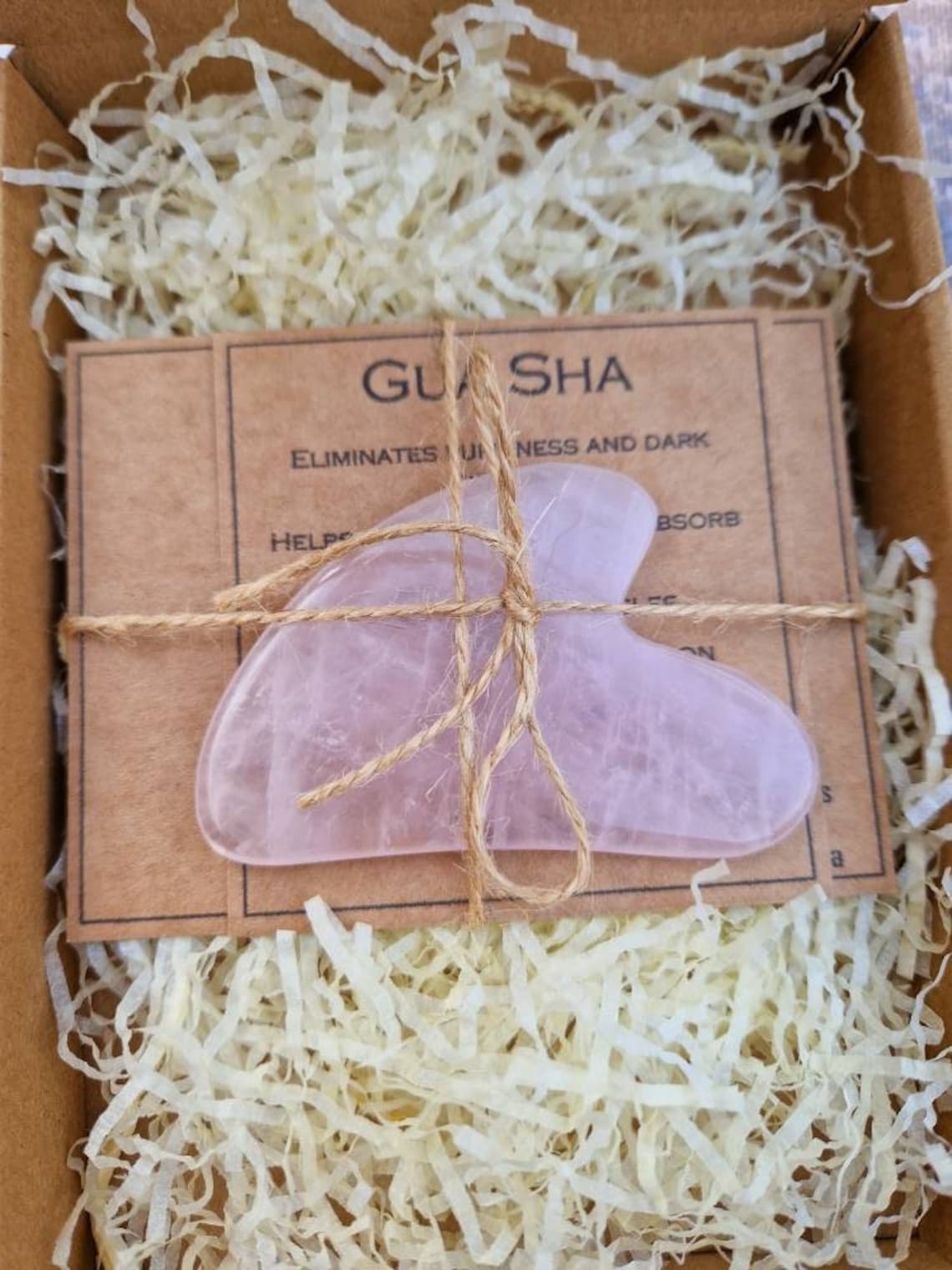 Gua Sha Gift Set. Rose Quartz Gua Sha. Dream Amethyst Gua Sha. Gift Set ...
