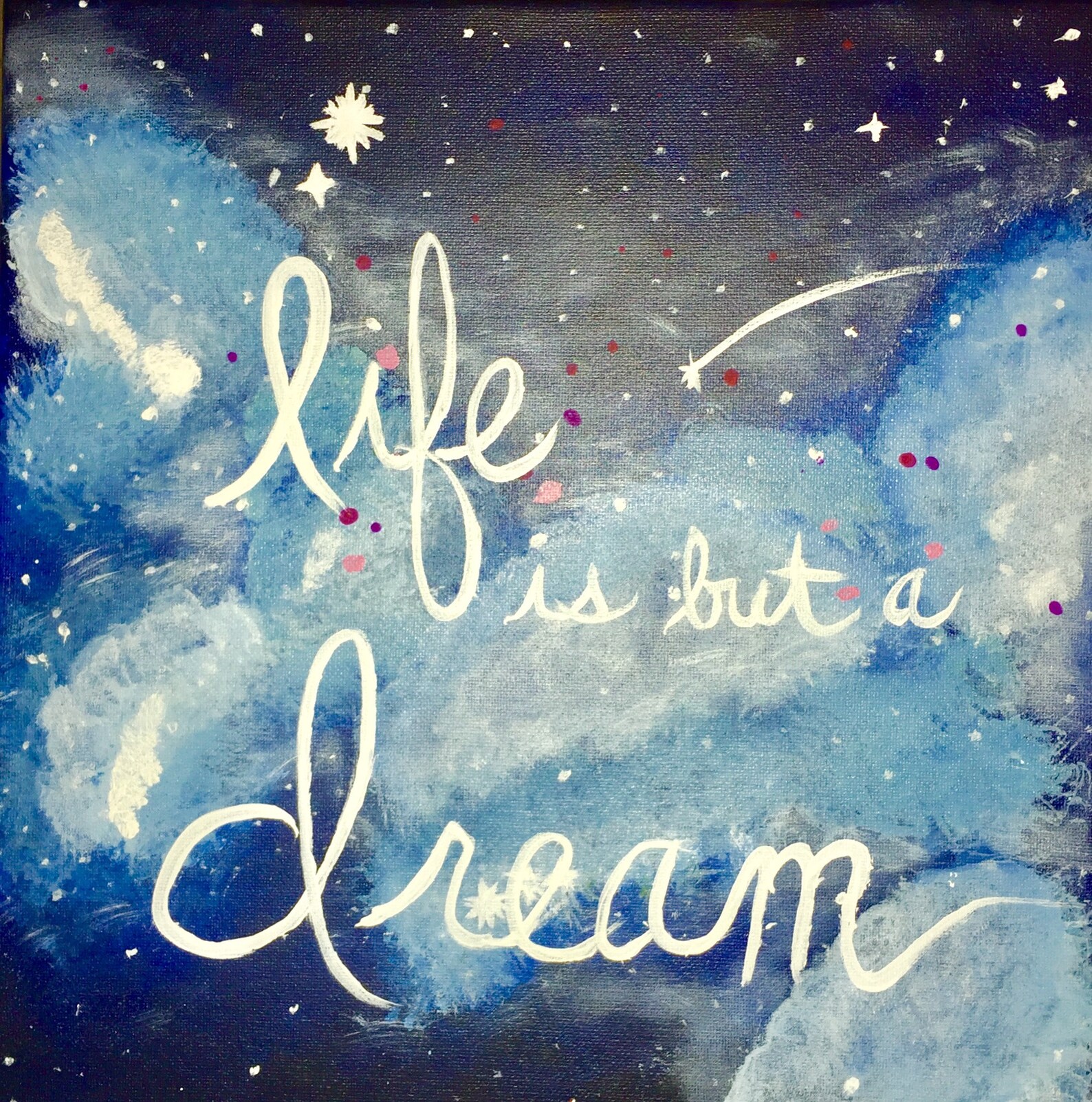 Inspirational Sign Life Is But A Dream Etsy Inspirational Sign Life Is But A Dream Etsy