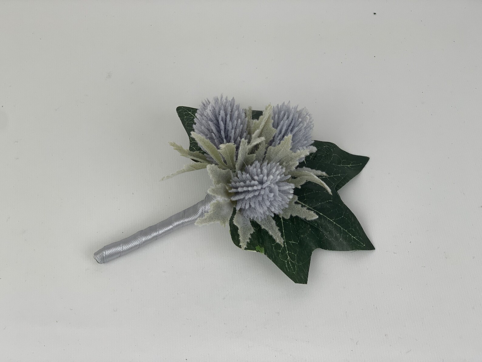 Scottish thistle buttonhole corsage artificial | Etsy