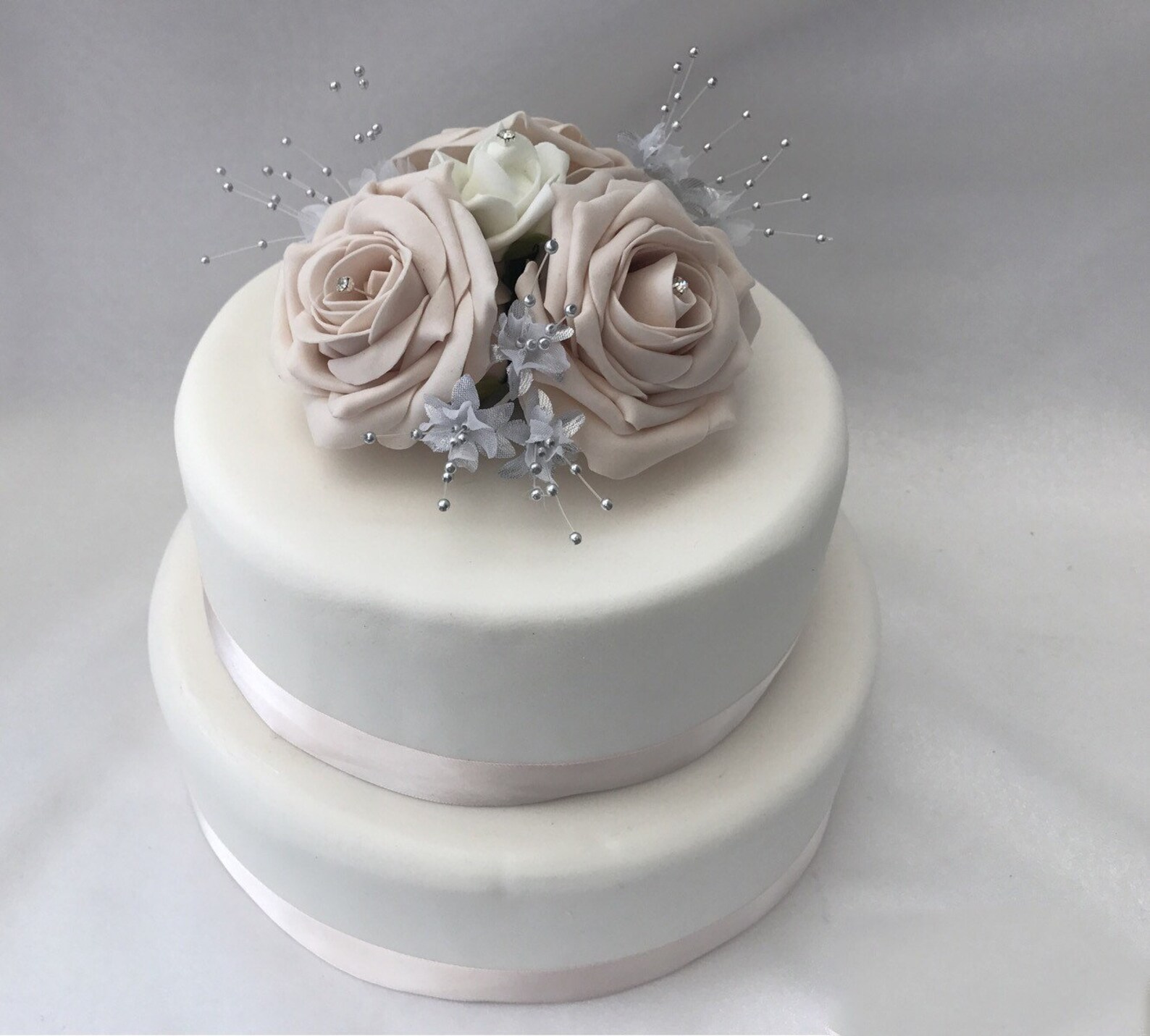 Wedding Flowers Cake Topper Bouquet - Etsy