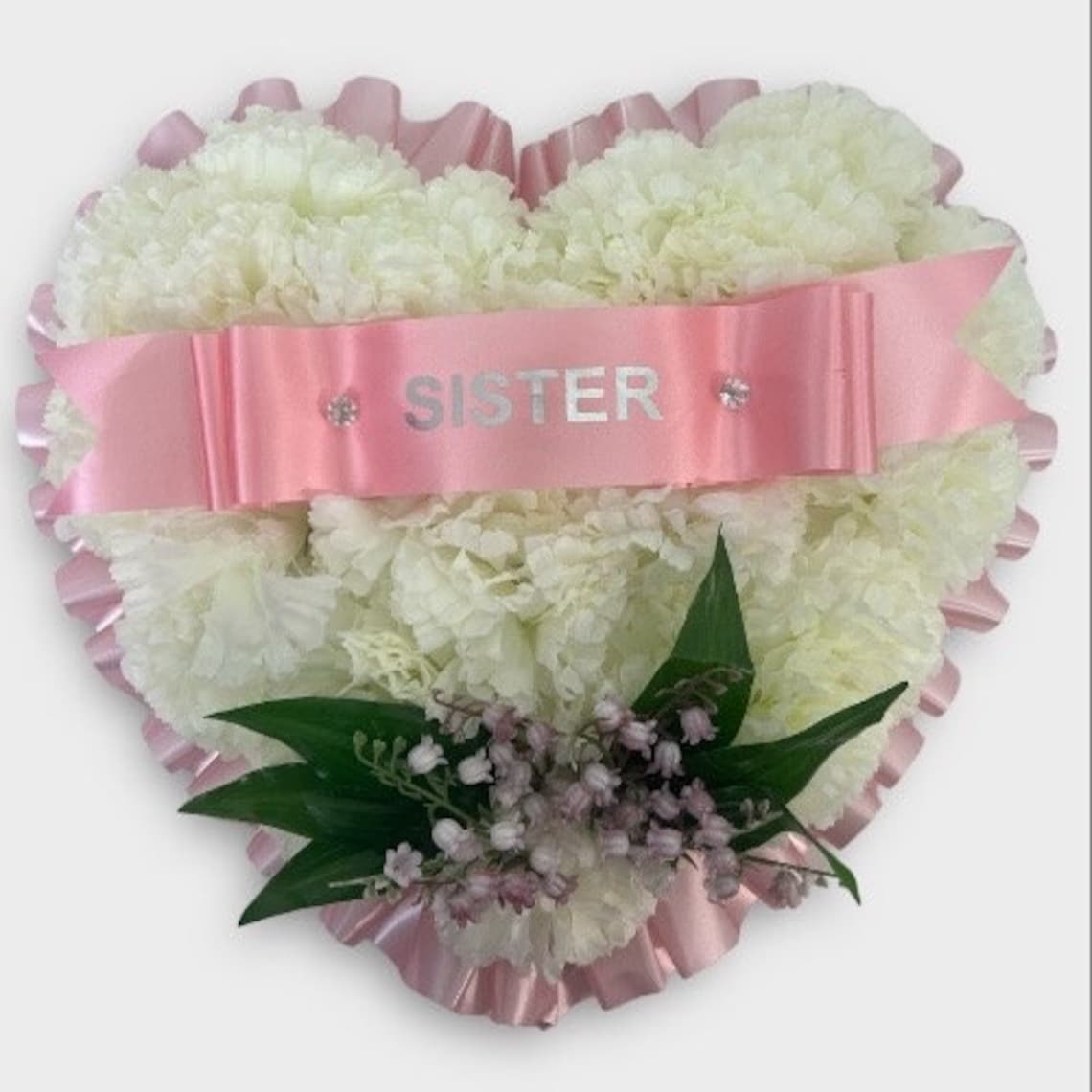 Grave Wreath Funeral Tribute Memorial Mum , Dad , Husband , Brother - Etsy