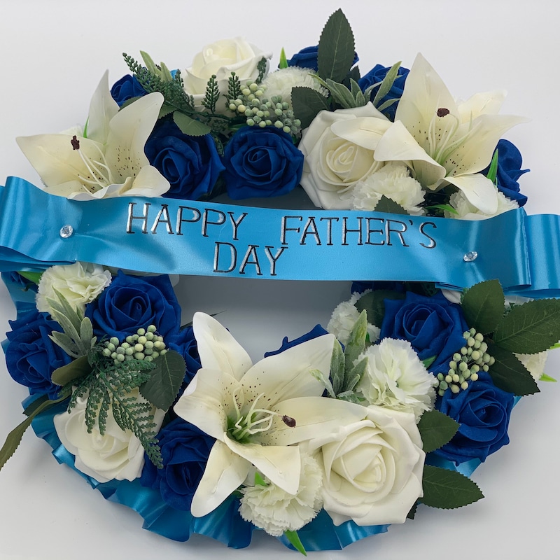 Fathers Day Wreath - Etsy
