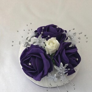 Wedding Flowers Cake Topper Bouquet - Etsy