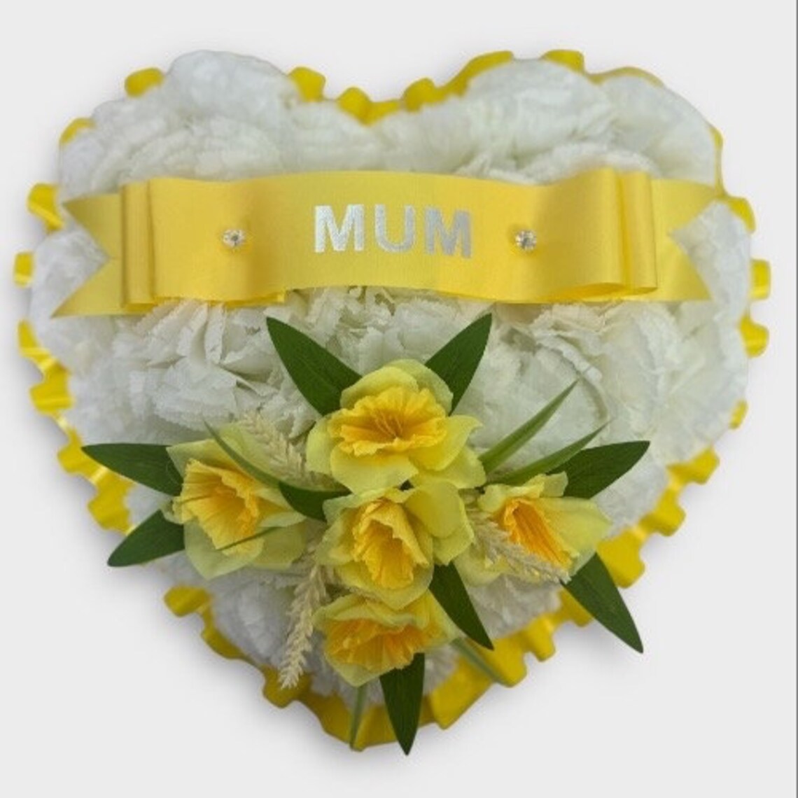 Grave Wreath Funeral Tribute Memorial Mum , Dad , Husband , Brother - Etsy