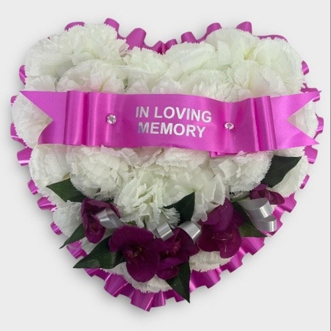 Grave Wreath Funeral Tribute Memorial Mum , Dad , Husband , Brother - Etsy