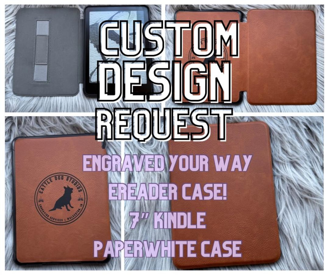 Custom 7” Kindle Paperwhite and Colorsoft Ereader Cover | Kindle Cover ...