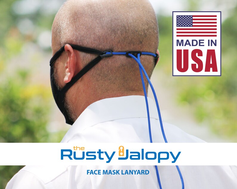 CAROLINA BLUE Ear Loop Extender for Face Masks Durable Made - Etsy