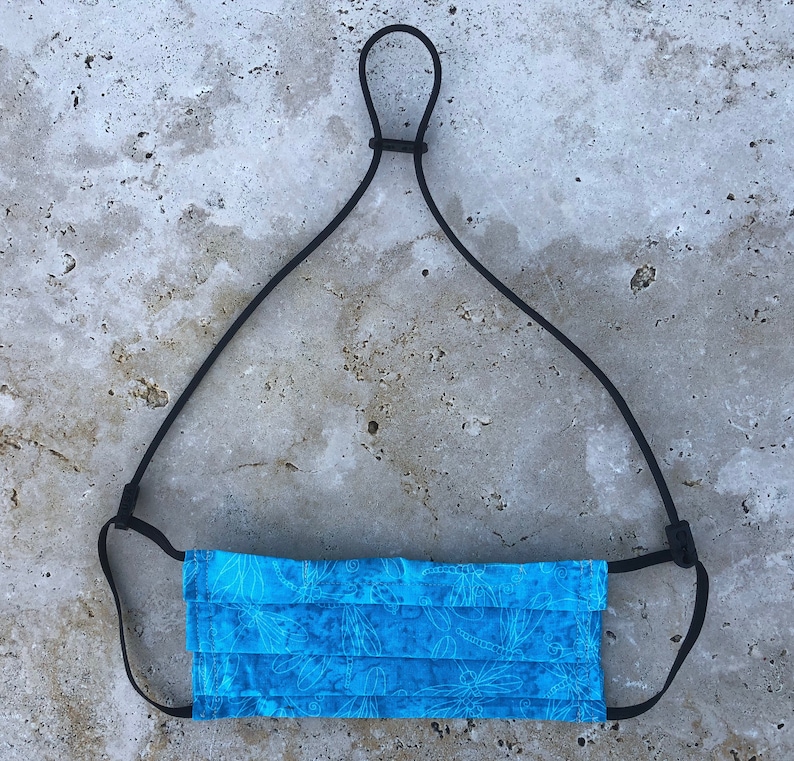 24" Cord W/ Hooks to Hang a Face Mask Around Your Neck. Durable Cord ...