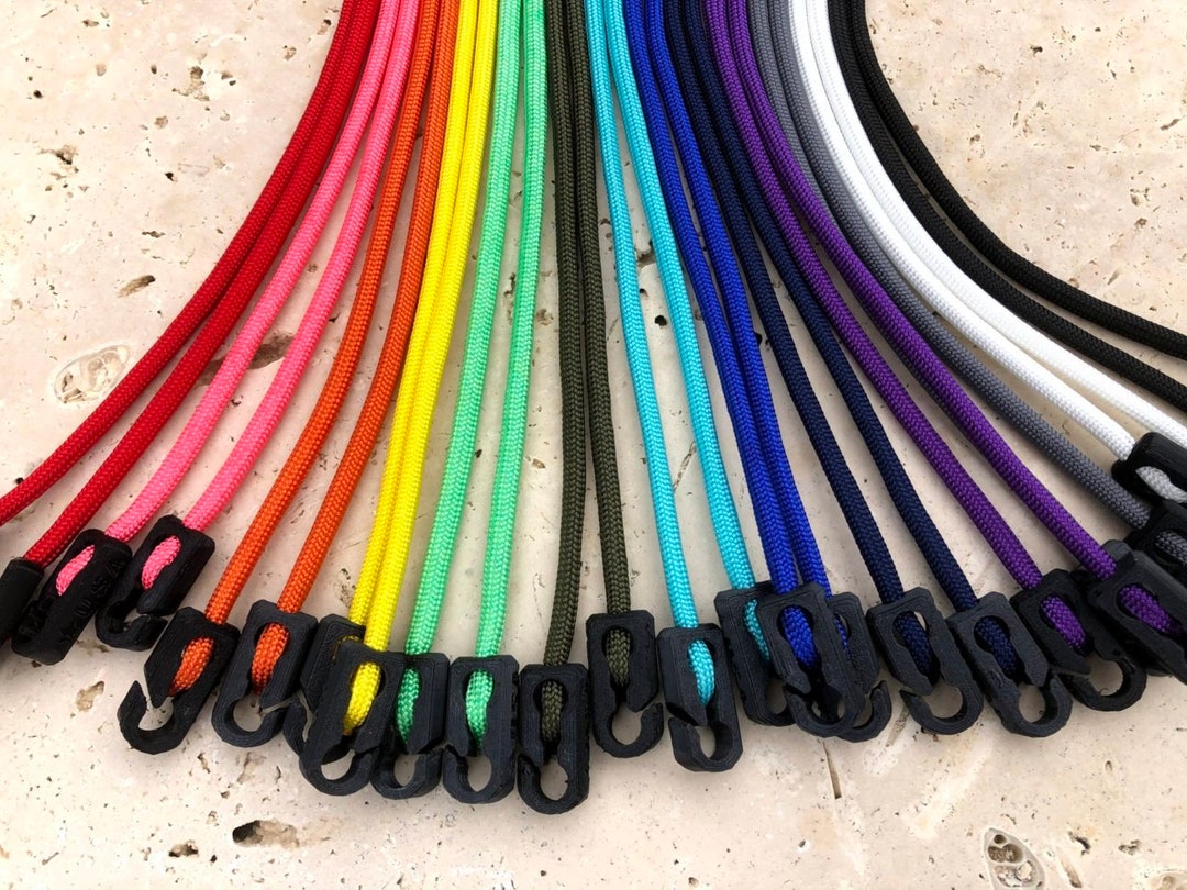 Ear Loop Extender for Face Masks Durable Cord Made in USA W/ Adjustable ...