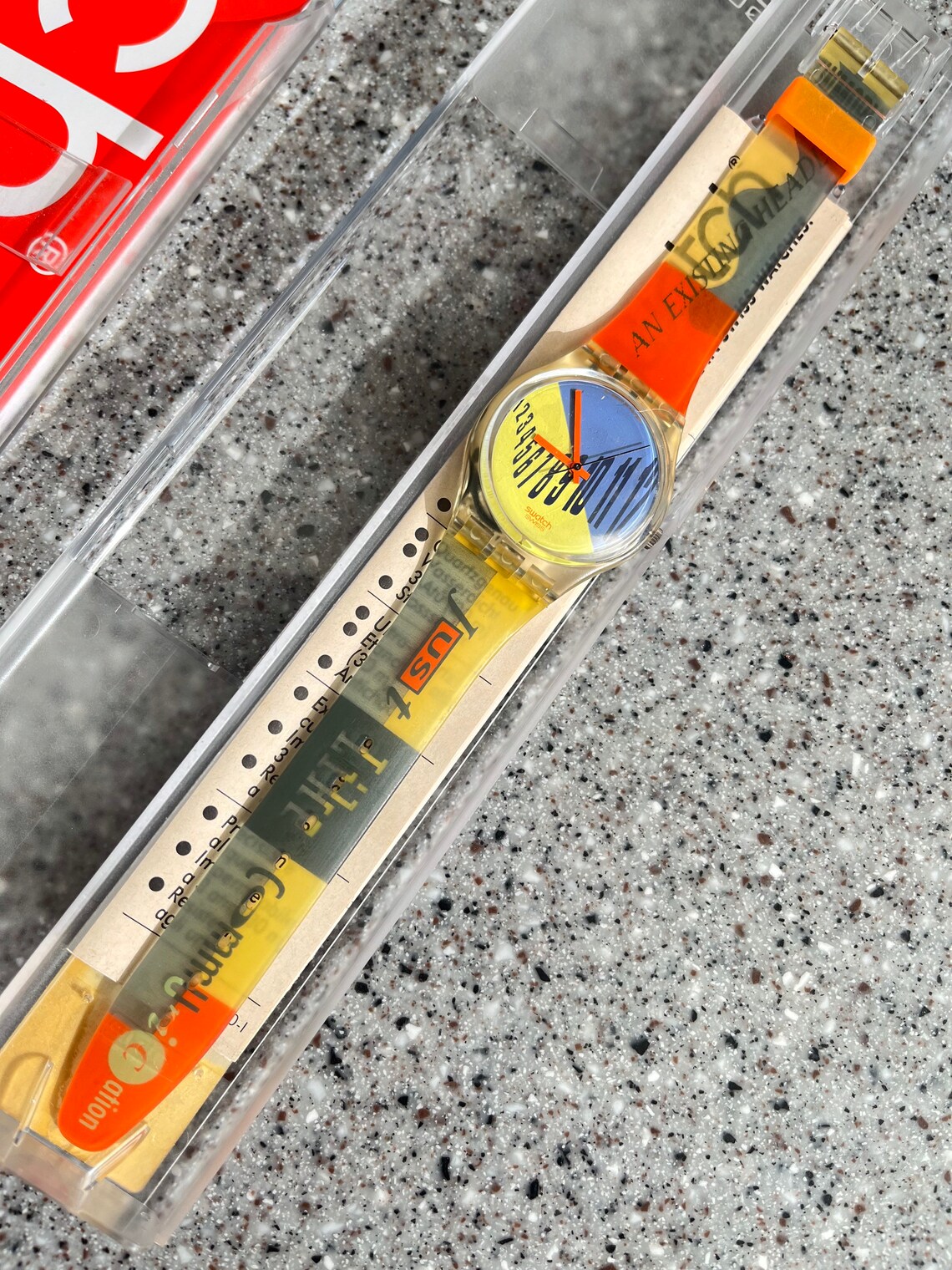 Vintage 1991 Swatch Watch New Old Stock Never Worn in Original Box With ...