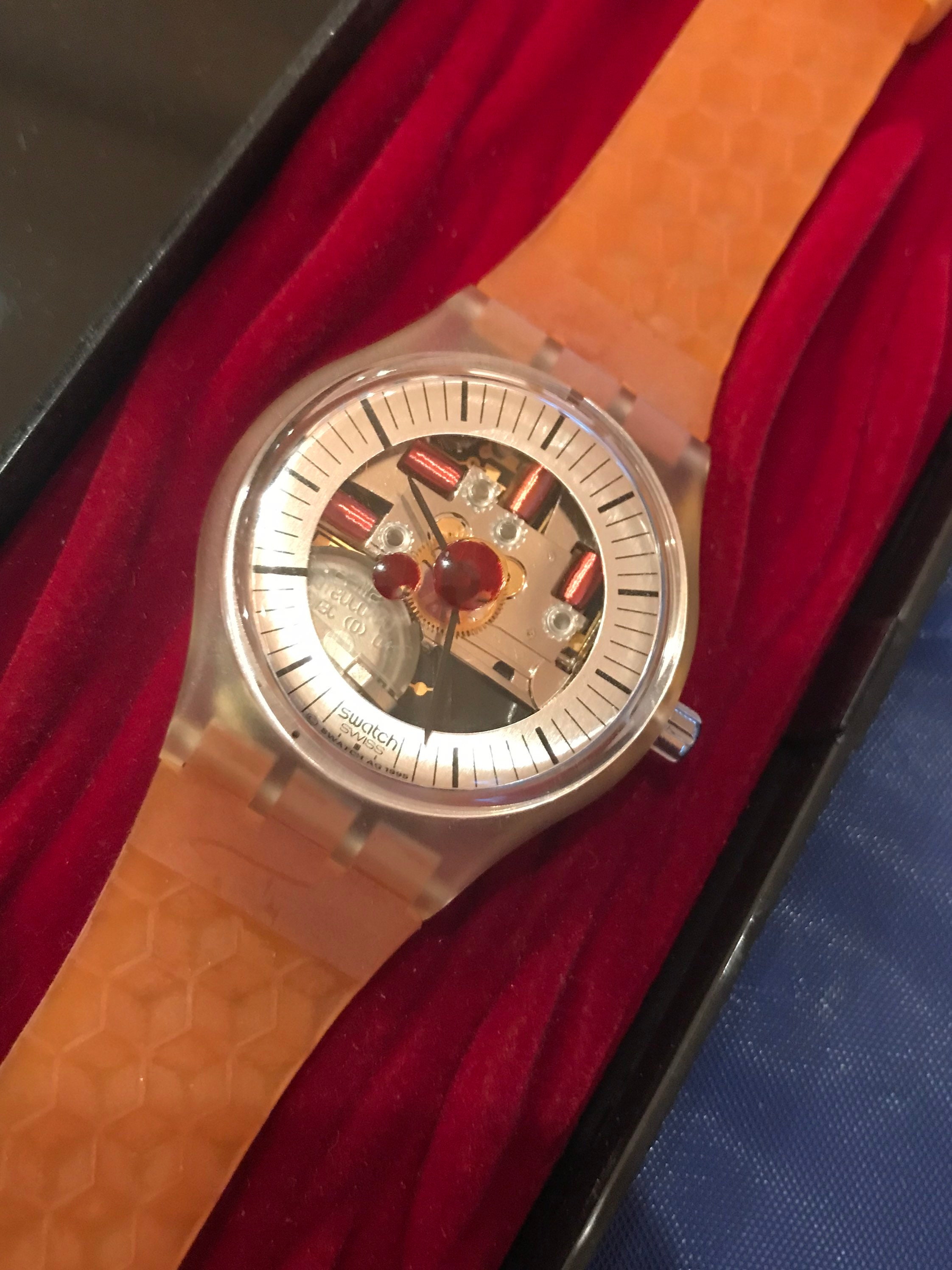 Swatch Watch Vintage Peter Gabriel “adam” Musical SLZ106 New Old Stock ...