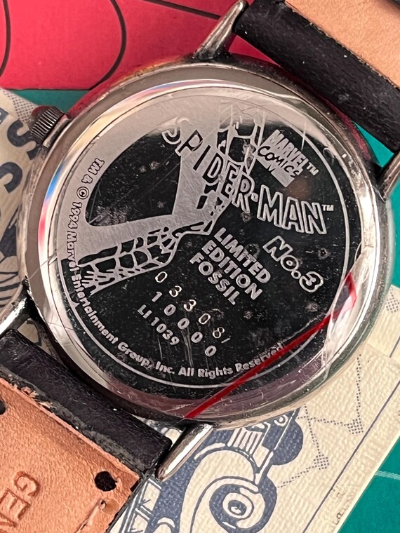 NEW runs Fossil watch RARE Spider-man Volume 3 Limite… - Gem