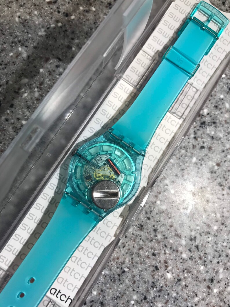 Rare Vintage Swatch Watch Mr. Bubbly Whimsical Fish Face Watch - Etsy