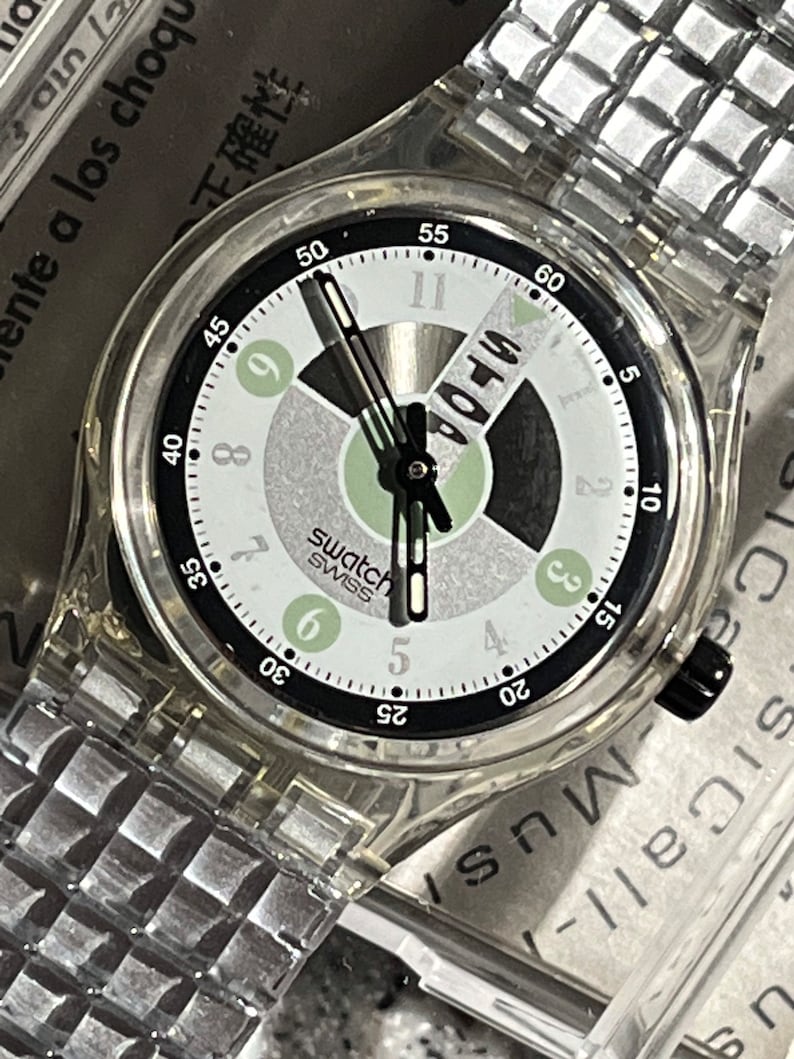 1993 Swatch Watch Vintage Never Worn in Original Box Running With ...