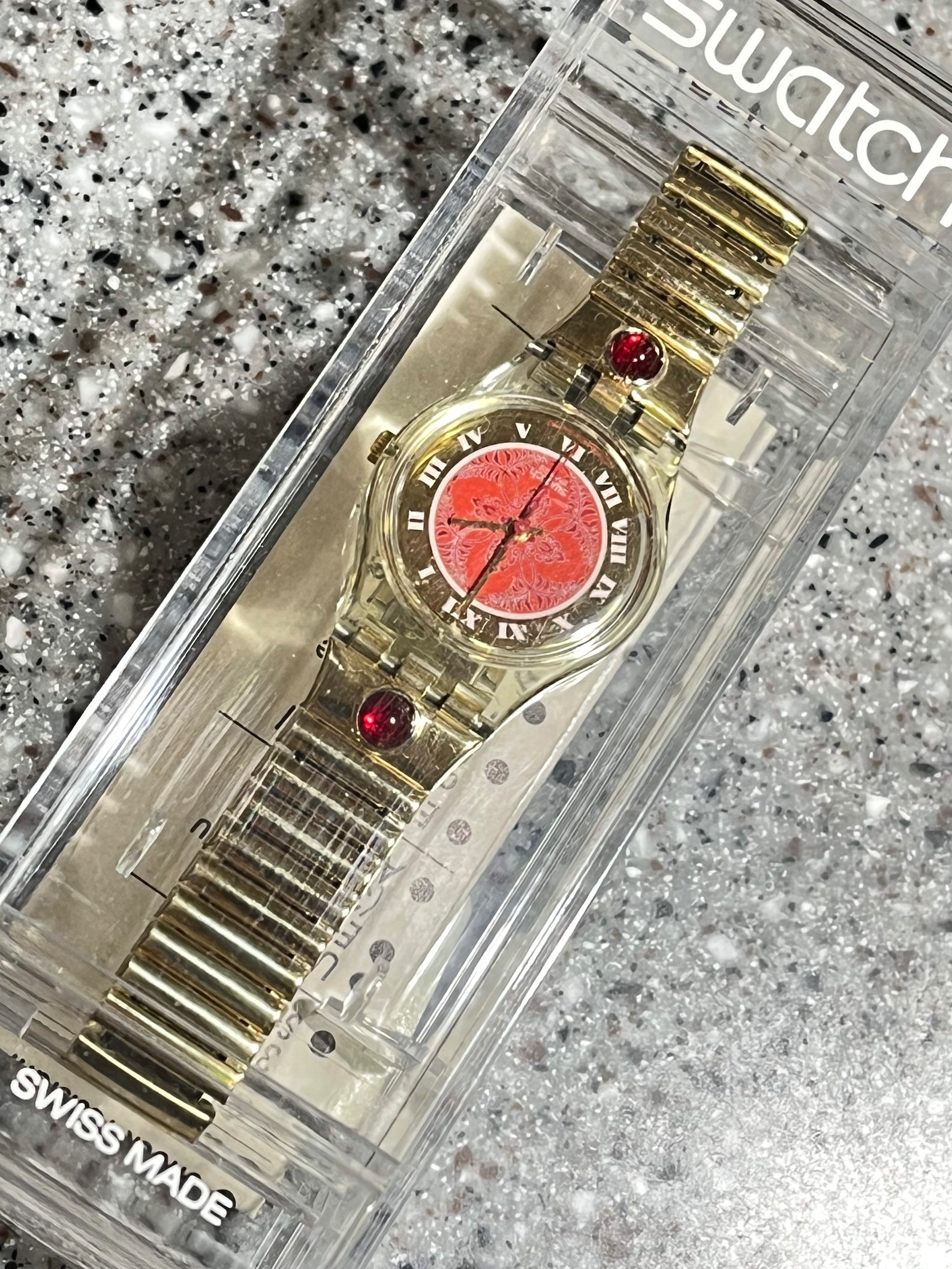1993 Vintage Swatch Watch Tourmaline LK142 Pre-owned Excellent ...