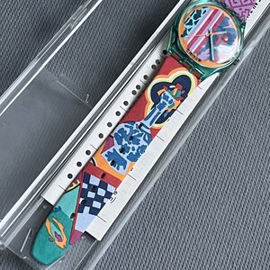 Vintage Swatch Watch RARE Mogadore GL103 Swatch Watch Never Worn in ...