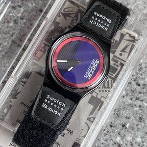 1996 Vintage Swatch Watch Double Loop SKB100 Special Keywatch in ...