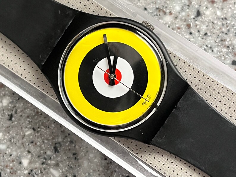 Vintage Swatch Watch Part of the Signs Series Called Straight | Etsy