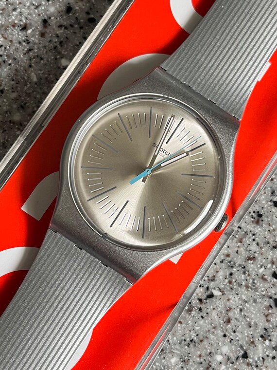 Swatch Watch larger face 41mm newer model TIC TOCK Sw… - Gem