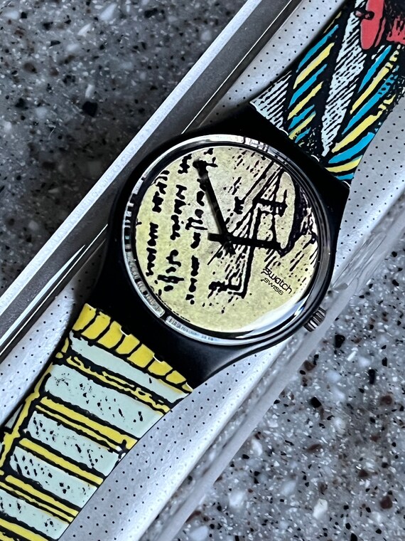 Swatch Vintage Watch called Engineer GB139 in box wit… - Gem