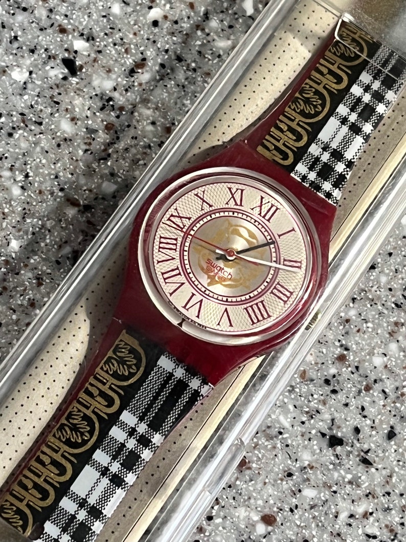 1995 Vintage Swatch Watch Watson RARE Never Worn in Original Box With ...