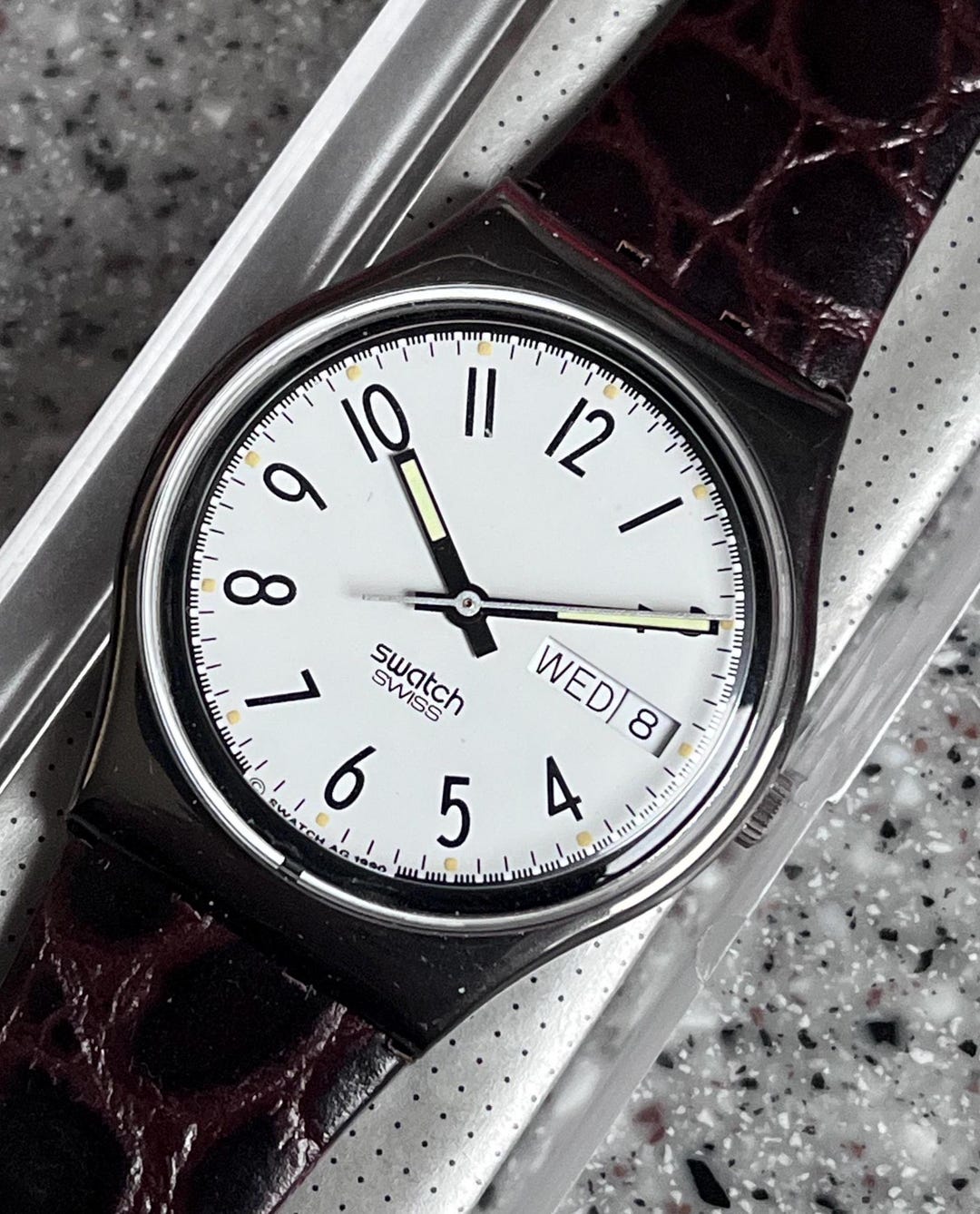 Rare Vintage Swatch NEW in Box With Battery English Breakfast, 34mm ...