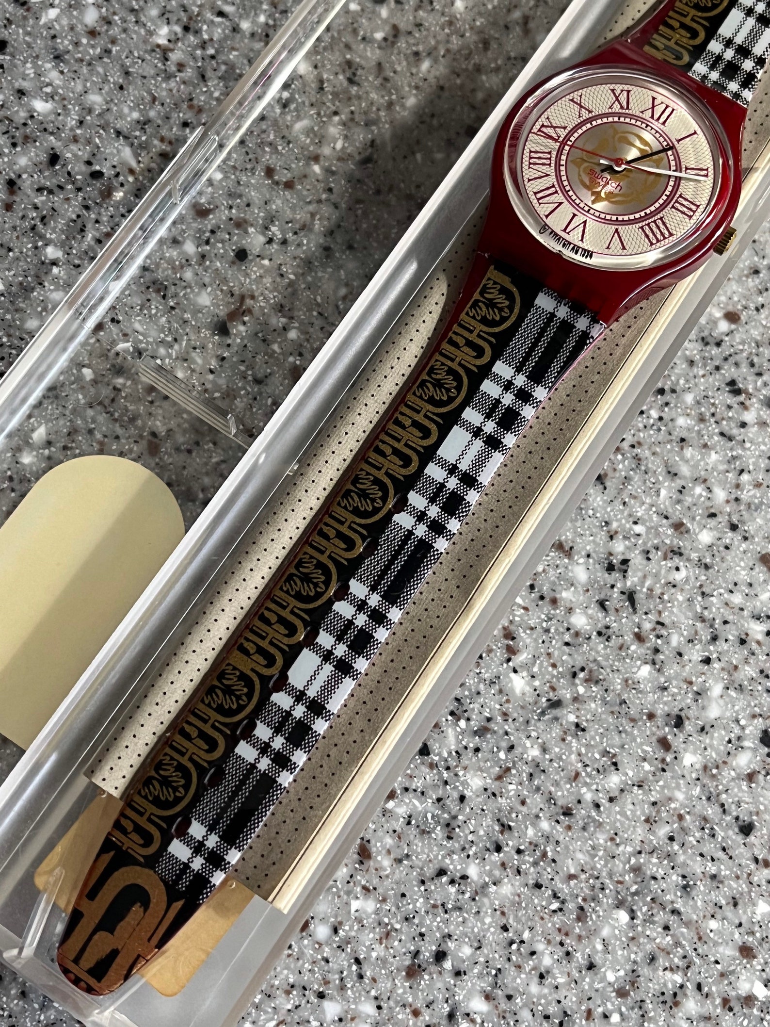 1995 Vintage Swatch Watch Watson RARE Never Worn in Original Box With ...