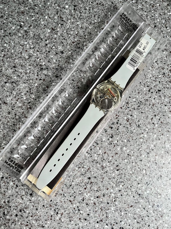 Vintage Swatch Watch 100 years of cinema Time to Refl… - Gem