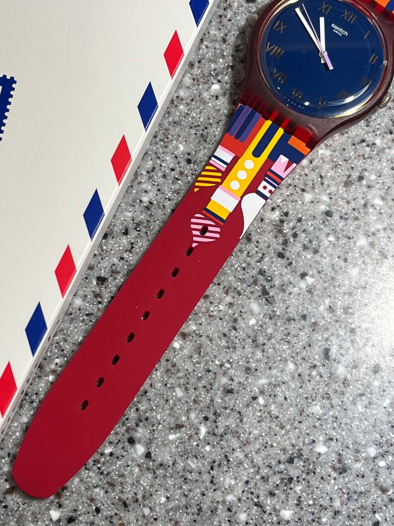 Destination Swatch Watch Mockba Moscow Rare and Limited Swatch - Etsy