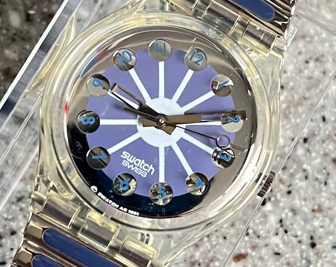 1991 Swatch Watch Vintage GK149 34mm With Flexible Band Never Worn in ...