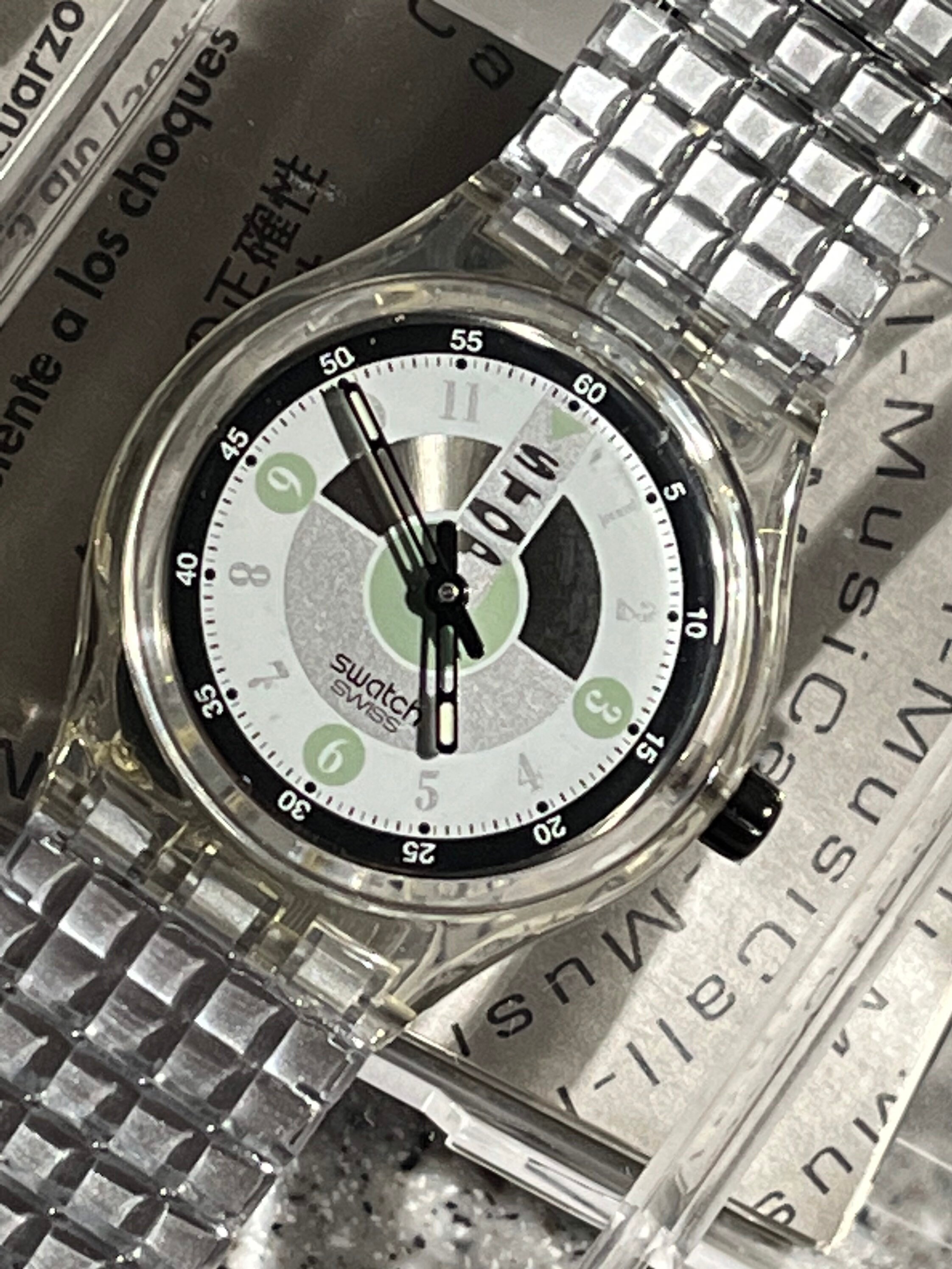 1993 Swatch Watch Vintage Never Worn in Original Box Running With ...