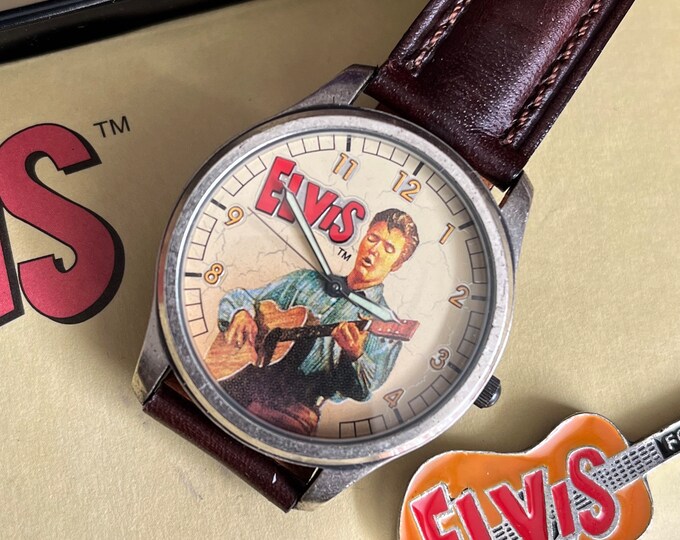 1994 Vintage Fossil Elvis Presley Enterprises Inc. RARE - Etsy