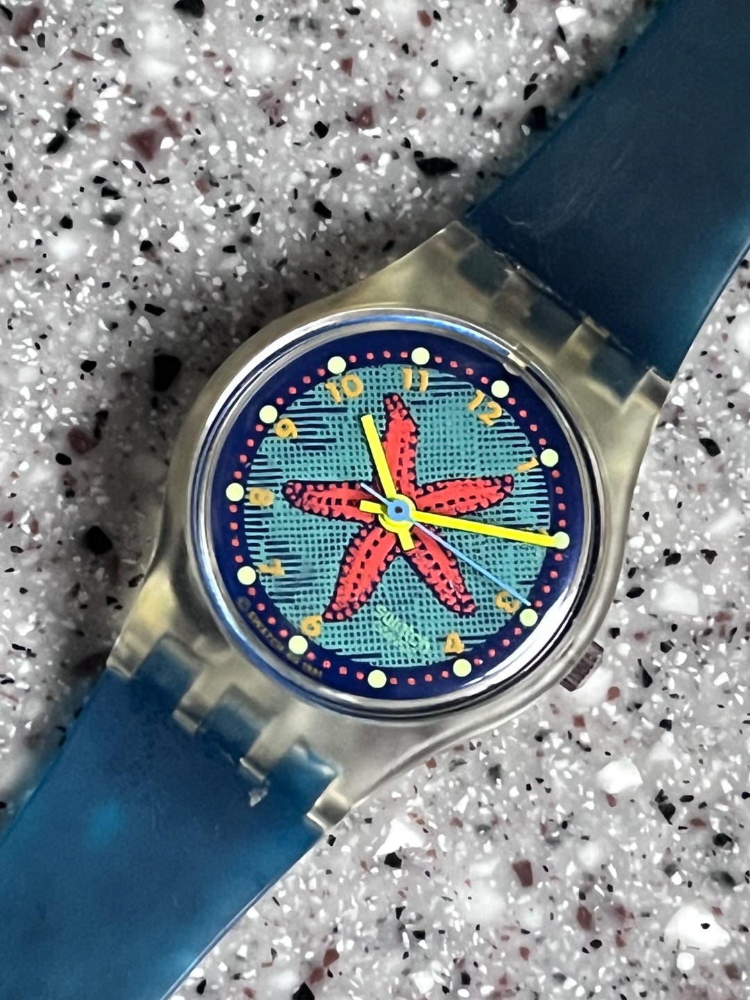 1992 Pre-owned Good Condition Vintage Swatch Watch No Box Running With ...