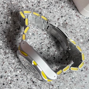 Swatch Watch Irony Analog Display Chronograph Aluminum Irony X Lite ...